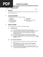 Method Statement For Welding PDF | PDF | Welding | Construction