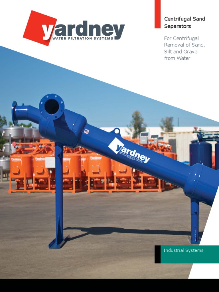 Centrifugal Sand Separator Systems | PDF | Filtration | Valve