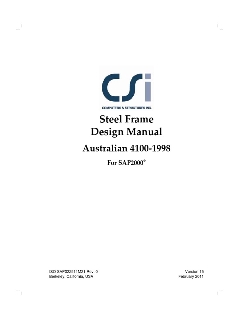 SFD As 4100 1998 | PDF | Buckling | Bending