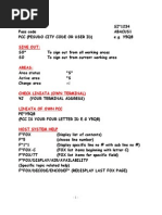 Amadeus Commands Cheat Sheet | PDF