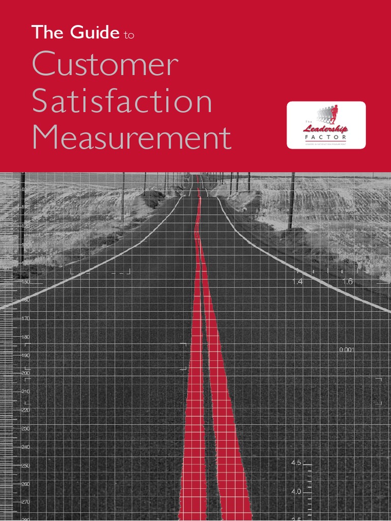 Customer Satisfaction Measurement | PDF | Survey Methodology | Customer ...