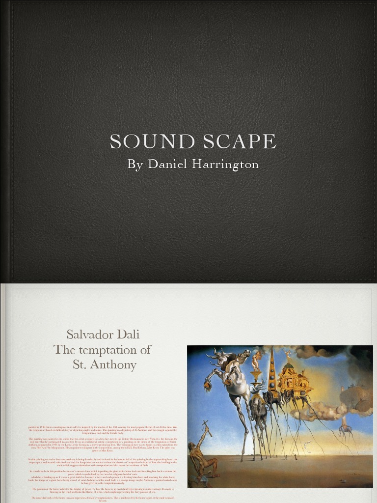 Sound Scape: by Daniel Harrington | PDF | Pixar | Animation