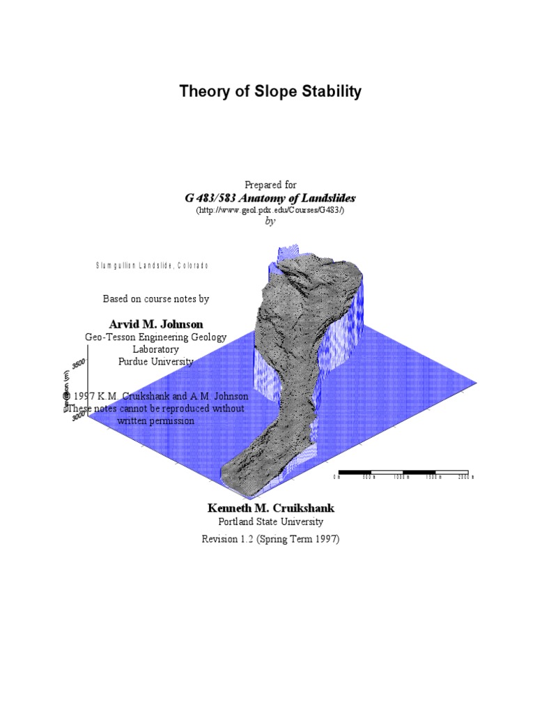 Anatomy of Landslides | PDF | Sedimentology | Strength Of Materials