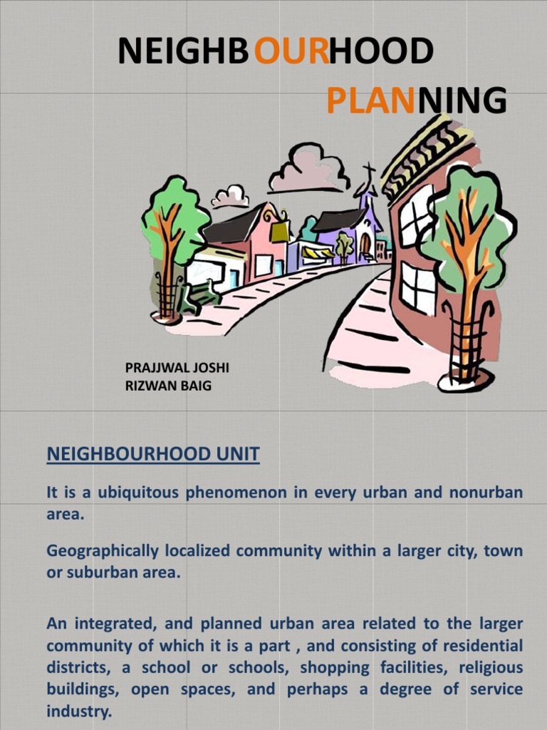 Neighbour Hood | PDF | Urban Planning | Transport