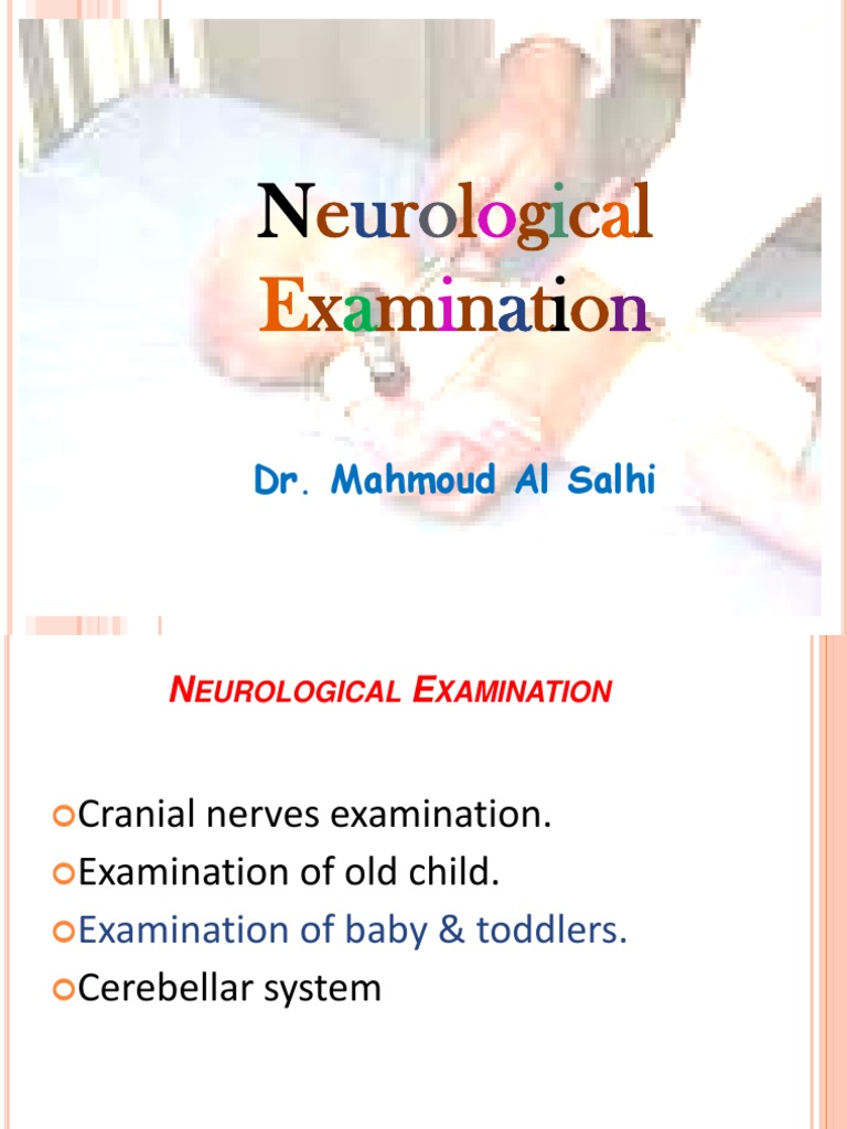 Pediatric Neurological Exam Guide | PDF | Medical Specialties | Neurology