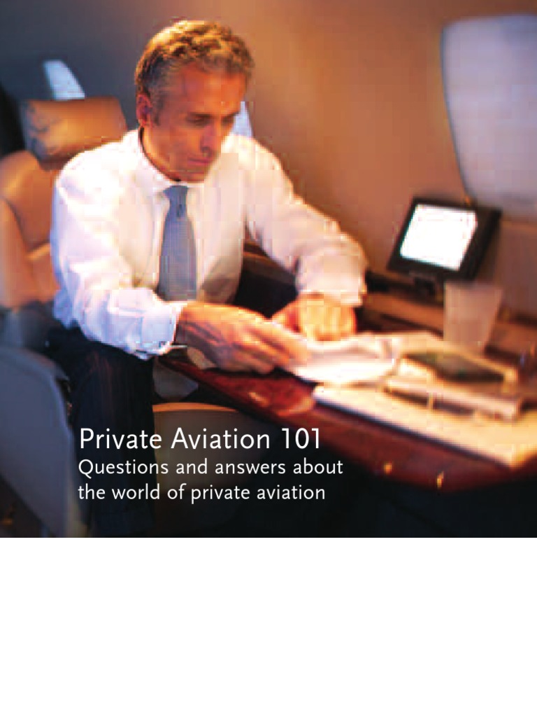 NetJets - Private Aviation 101 | PDF | Takeoff | Airport