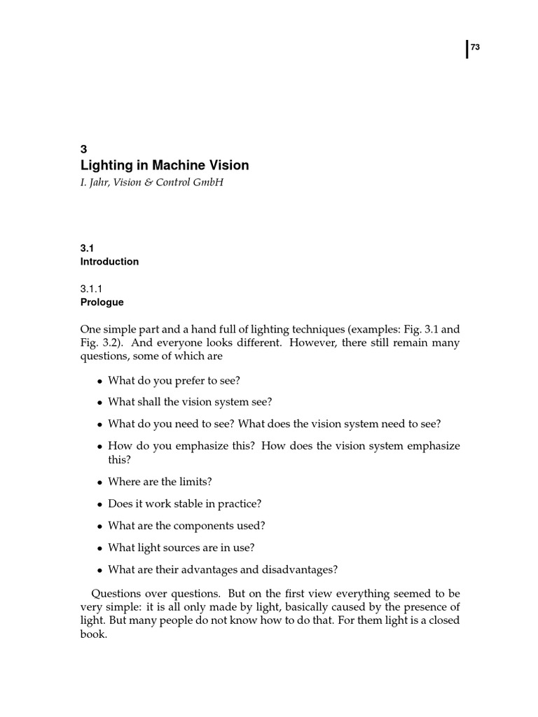 Introduction To Lighting | PDF | Lighting | Visual Perception