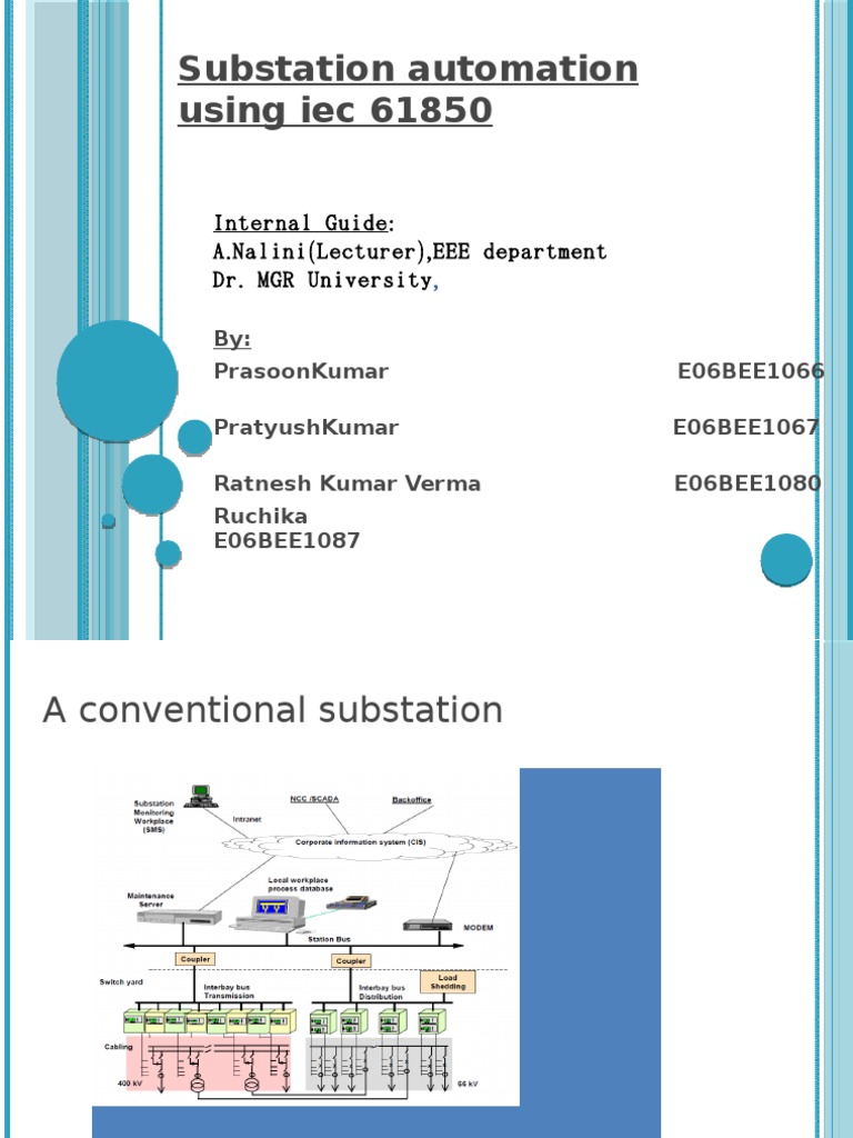 IEC 61850 Substation Automation Guide | PDF