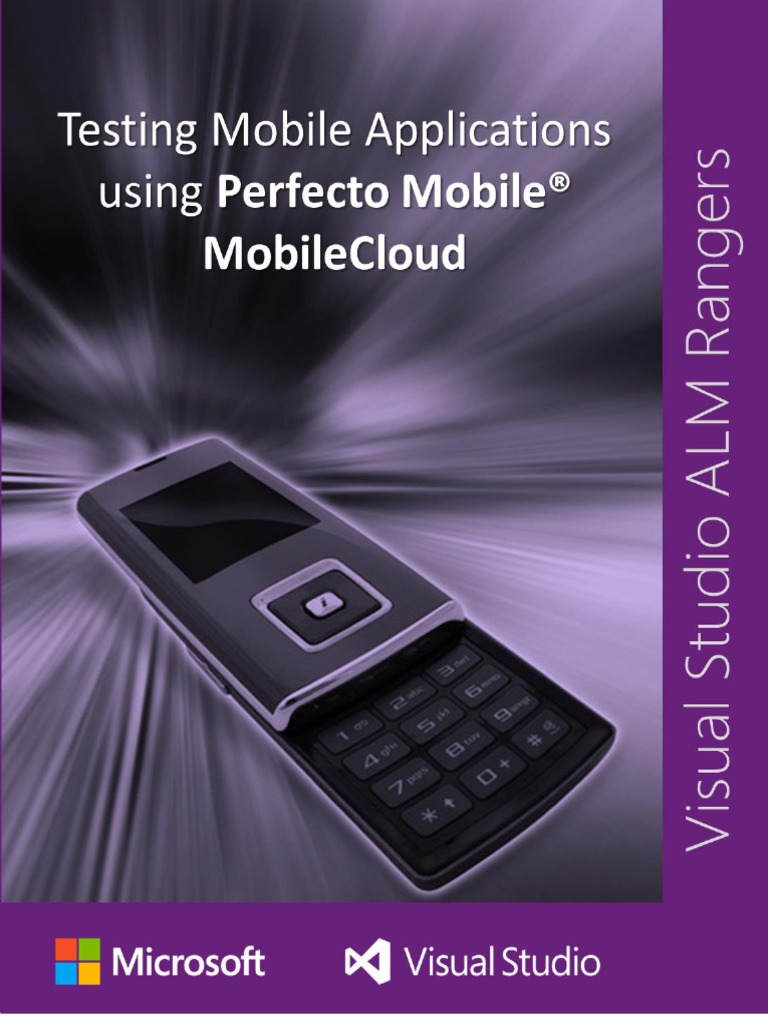 Mobile App Testing with Perfecto Cloud | PDF | Microsoft Visual Studio ...
