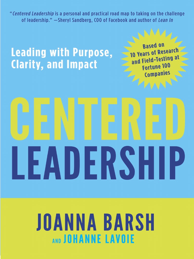 Centered Leadership | PDF | Leadership | Psychological Resilience