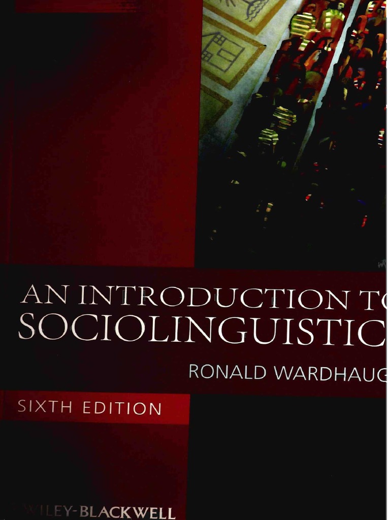An Introduction To Sociolinguistics (6th Edition) | PDF | Books | Linguistics