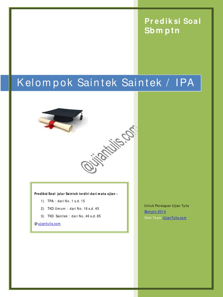 Prediksi SBMPTN Saintek | PDF