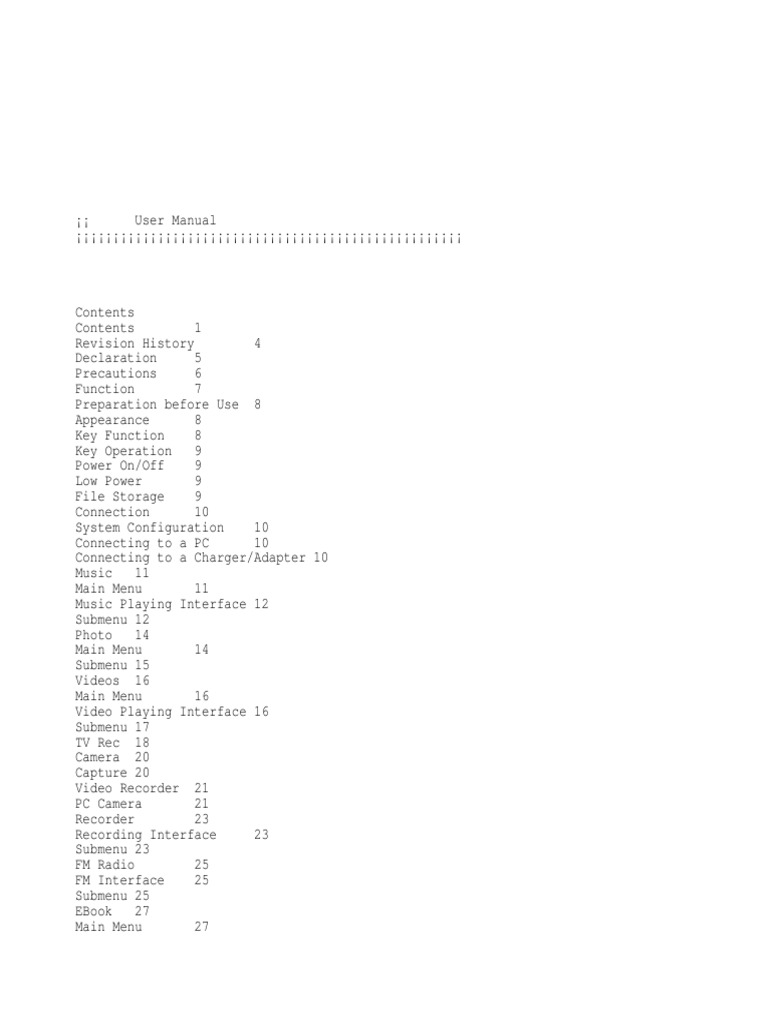 User Manual V1.1 | PDF | Menu (Computing) | Microsoft Windows