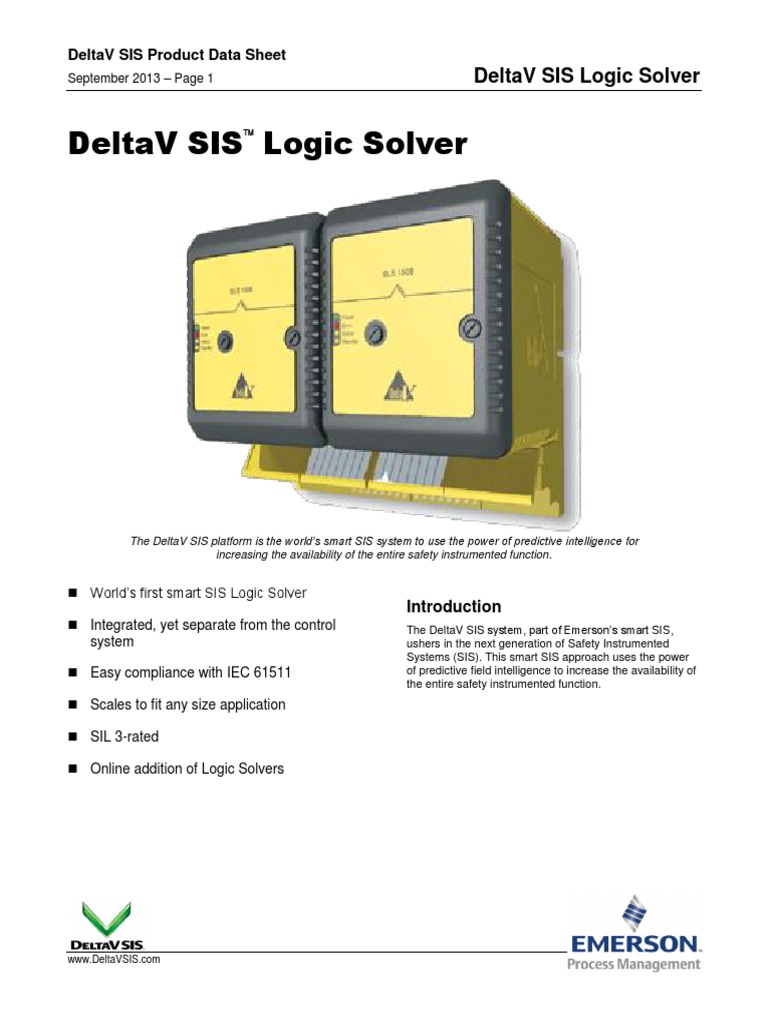 PDS SIS LogicSolver | PDF | Electronic Circuits | Electronic Engineering