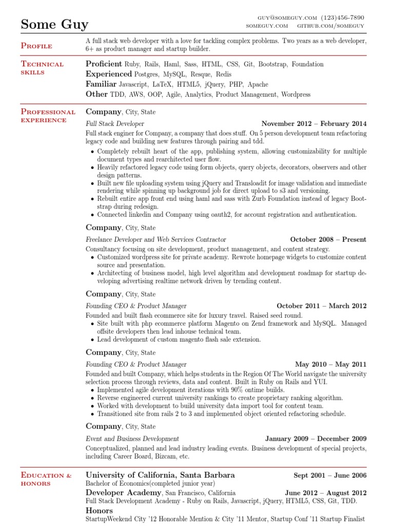 Anonymized resume | Magento | J Query