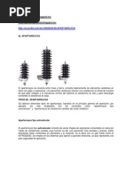 Definición y operación de apartarrayos