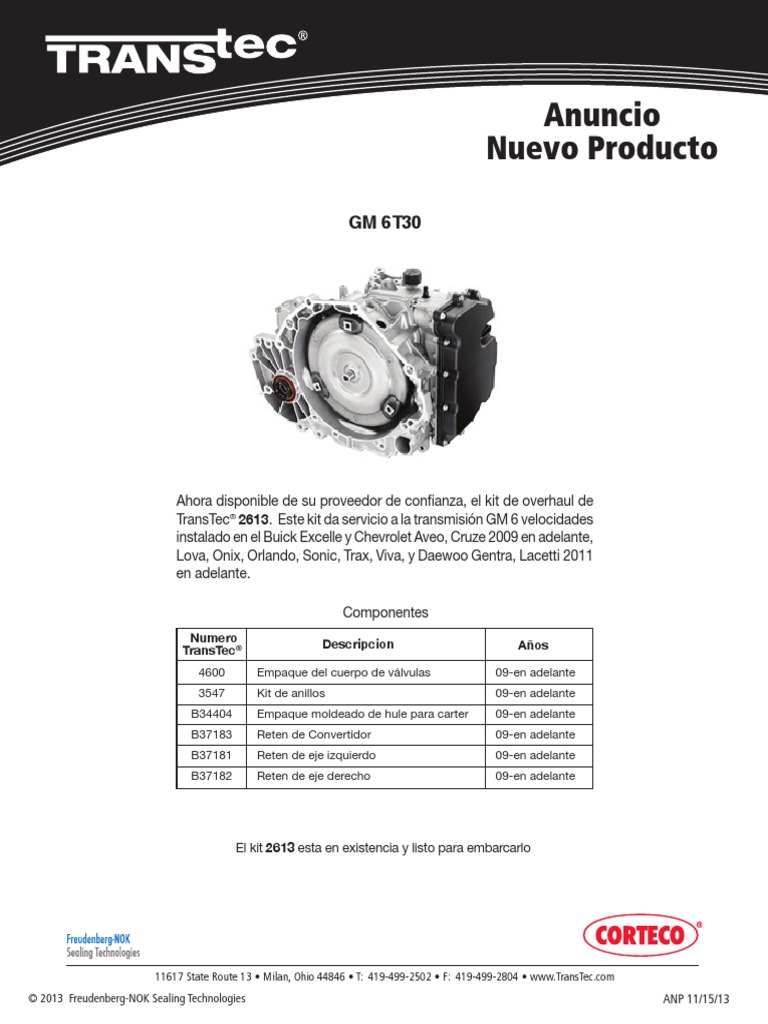 6T30 | PDF