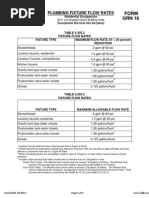 Grease Trap Calculations Template | PDF