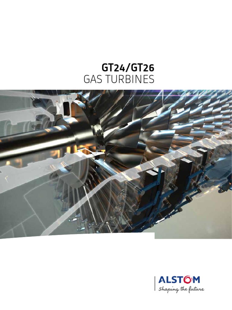 Turbina de Gas GT24 y GT26 alstom | Gas Turbine | Combustion