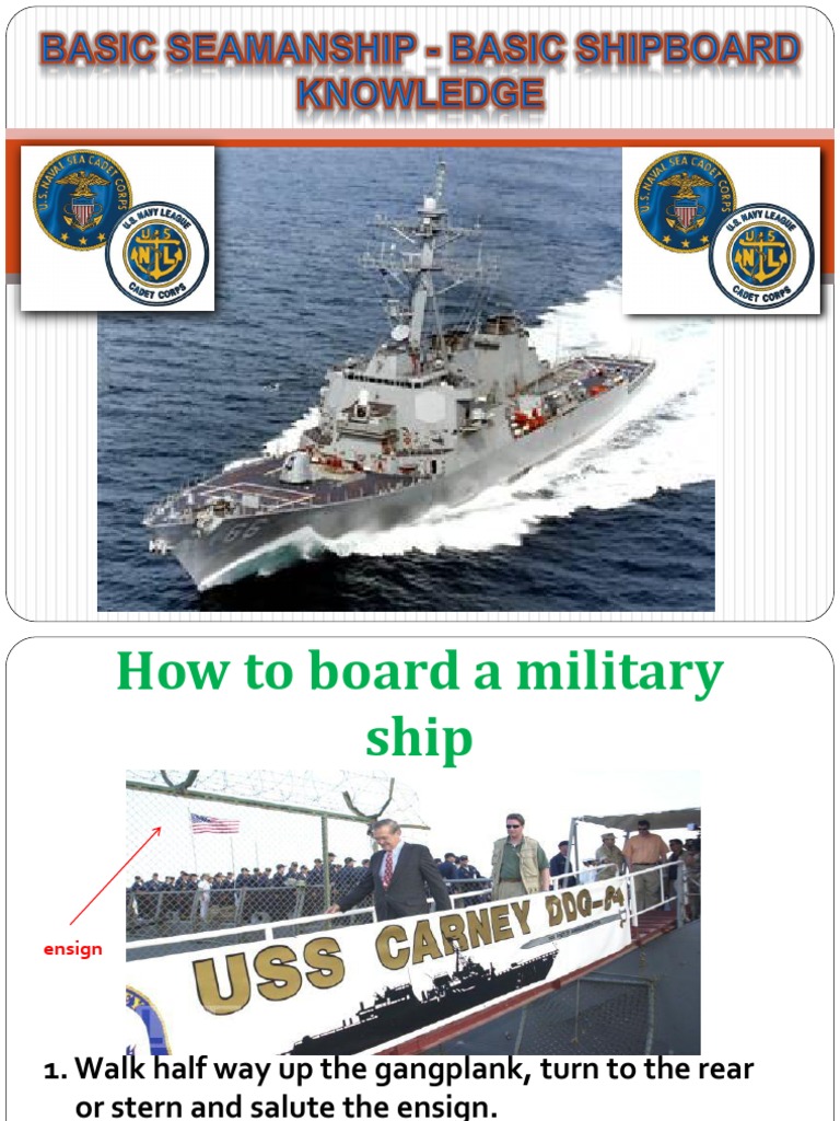 Basic Seamanship and Ship Terminology | PDF | Deck (Ship) | Hull ...