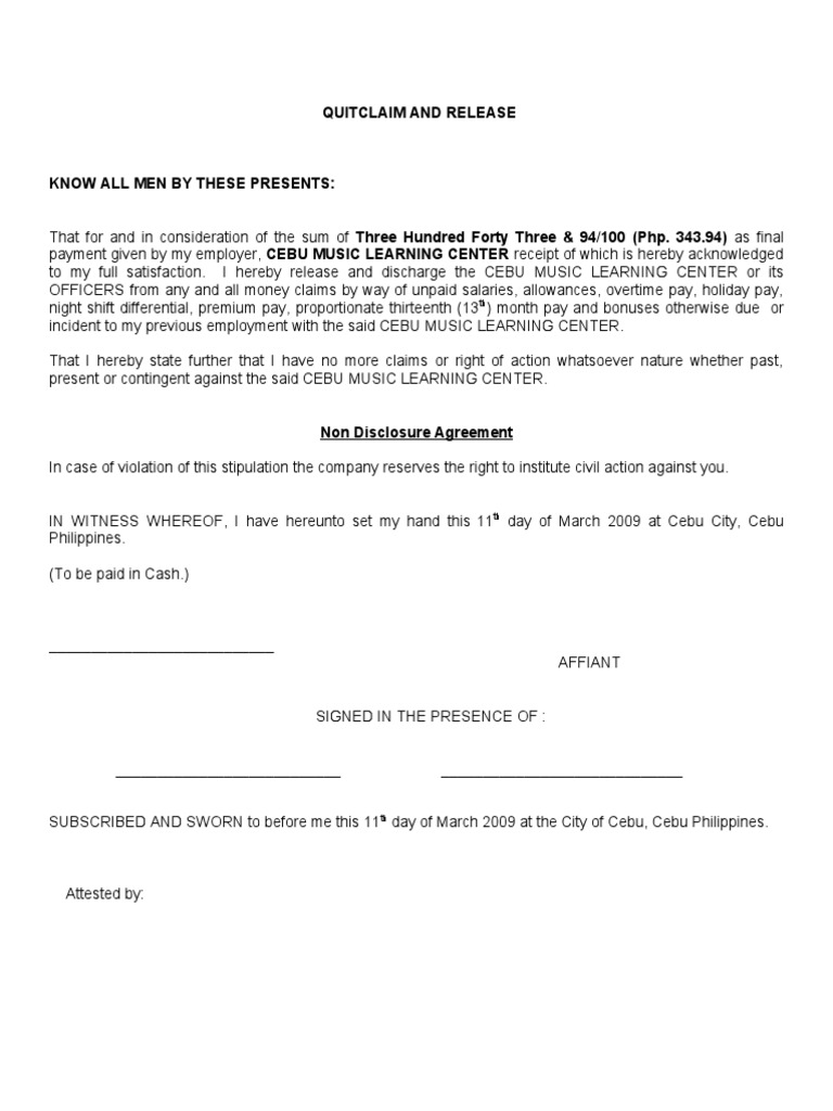 Quitclaim