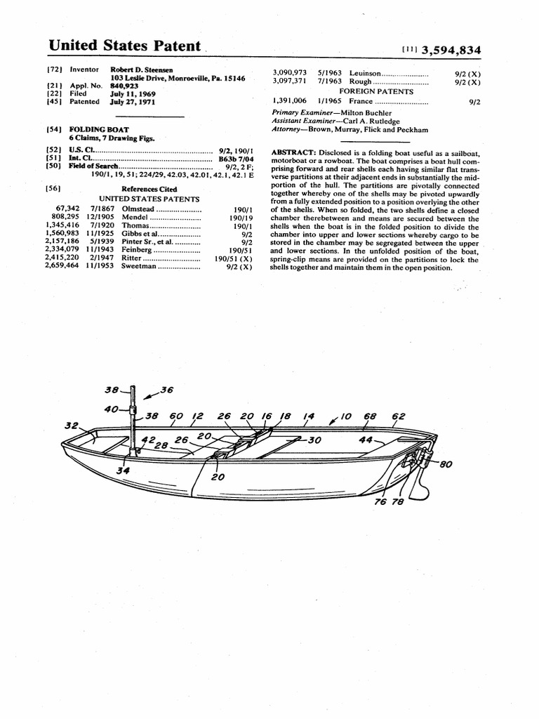 Foldable Boat Flier | PDF | Boats | Deck (Ship)