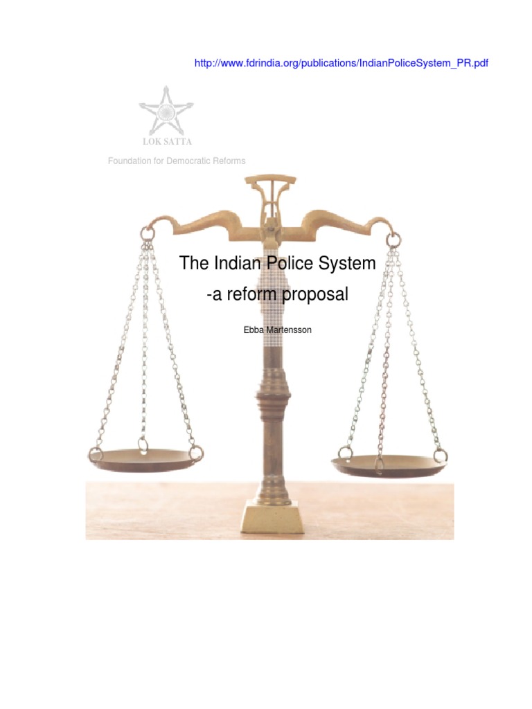 Martensson - Indian Police System | PDF | Police | Constable