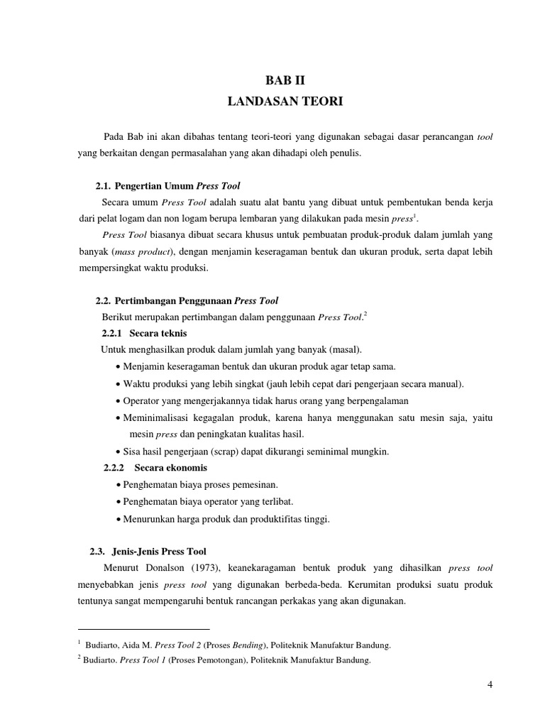 Bab II Landasan Teori | PDF