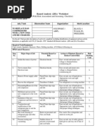 Denwacho Form | PDF | Safety | Occupational Safety And Health