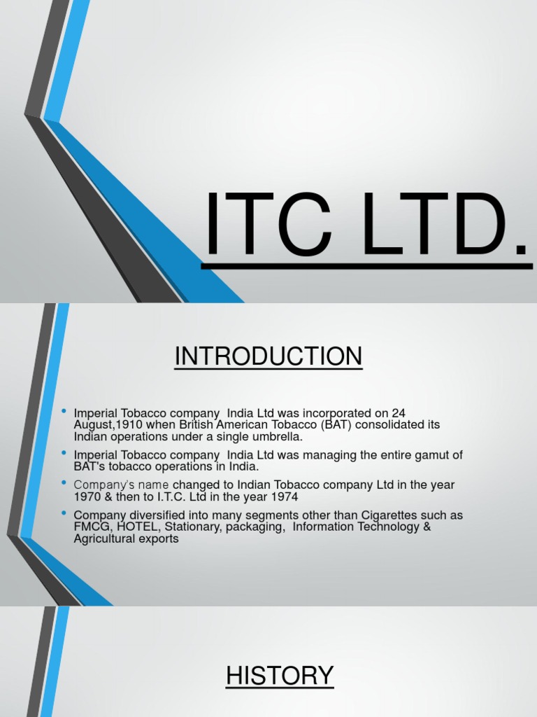 Itc Strategy | PDF | Business | Business Economics