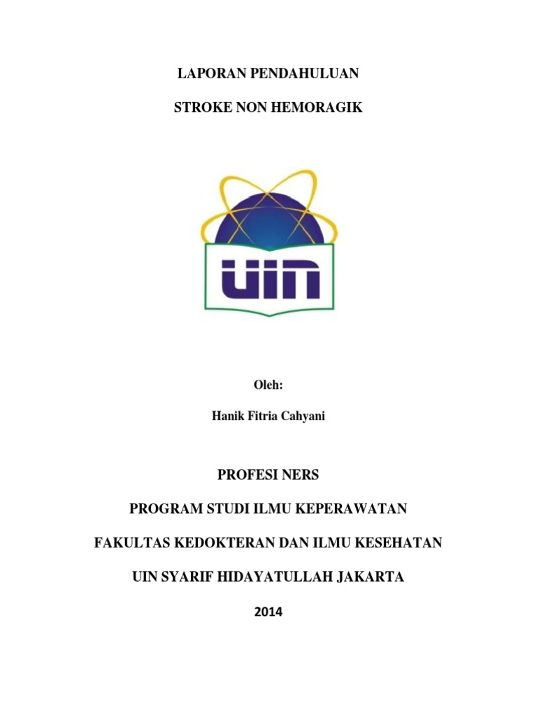LP Stroke Non Hemoragik | PDF