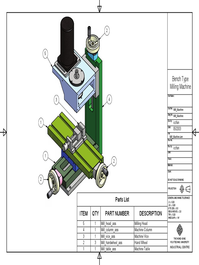 2011haesl Mill Machine PDF | PDF | Machining | Metalworking