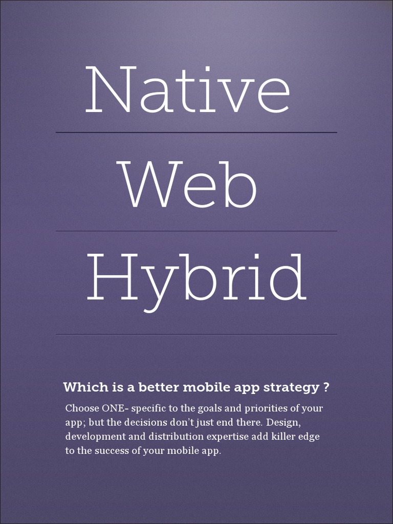 White Paper MobileAppStrategy | PDF | Mobile App | Android (Operating ...