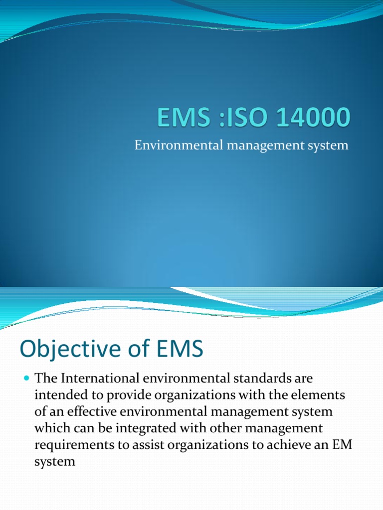 Environmental Management System | PDF | Audit | Business