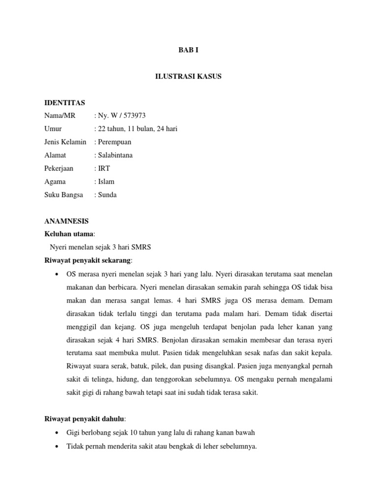 Abses Submandibula | PDF
