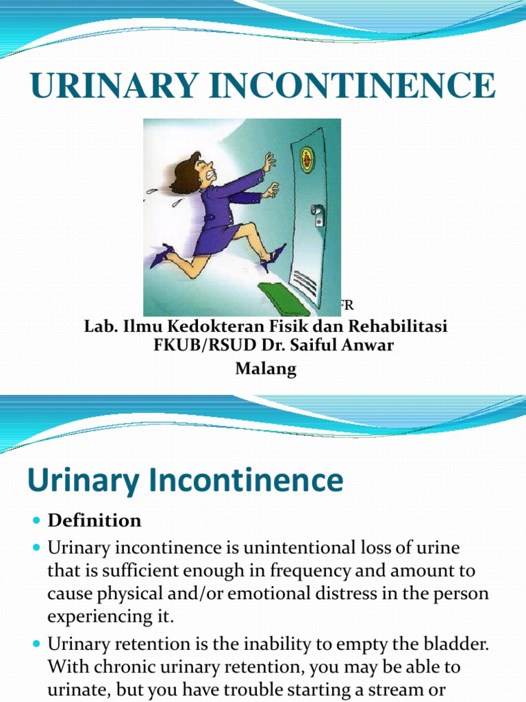 Urinary Incontinence Has Sesven Types | Urinary Incontinence | Urination