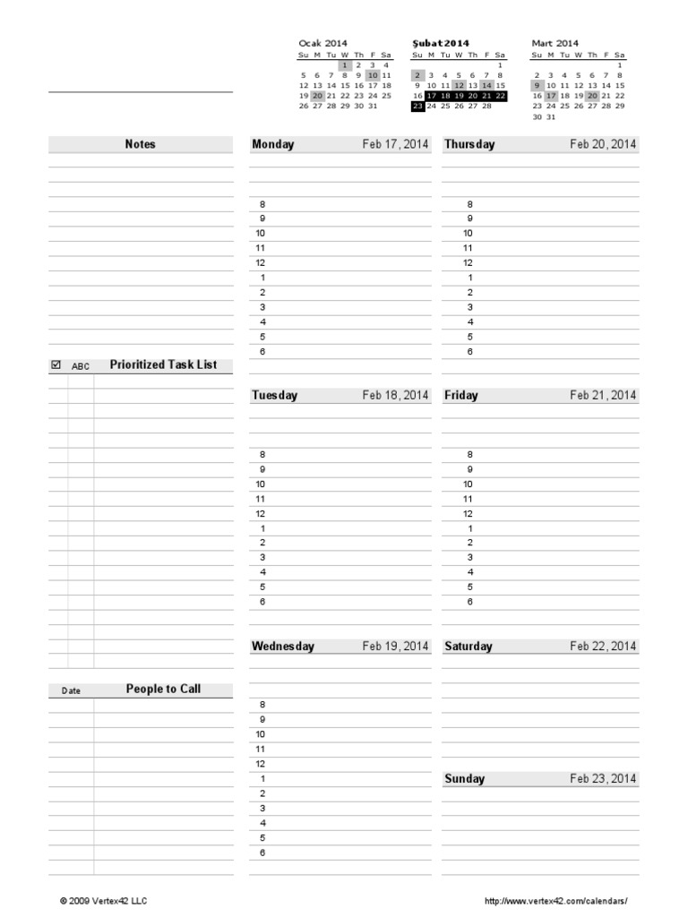 Notes Monday Thursday: Feb 17, 2014 Feb 20, 2014 | PDF | Holidays ...