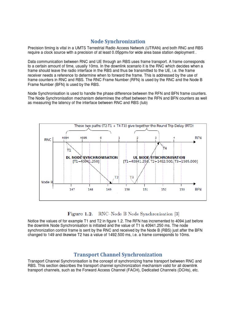 Node Synchronization | PDF | Node (Networking) | Synchronization