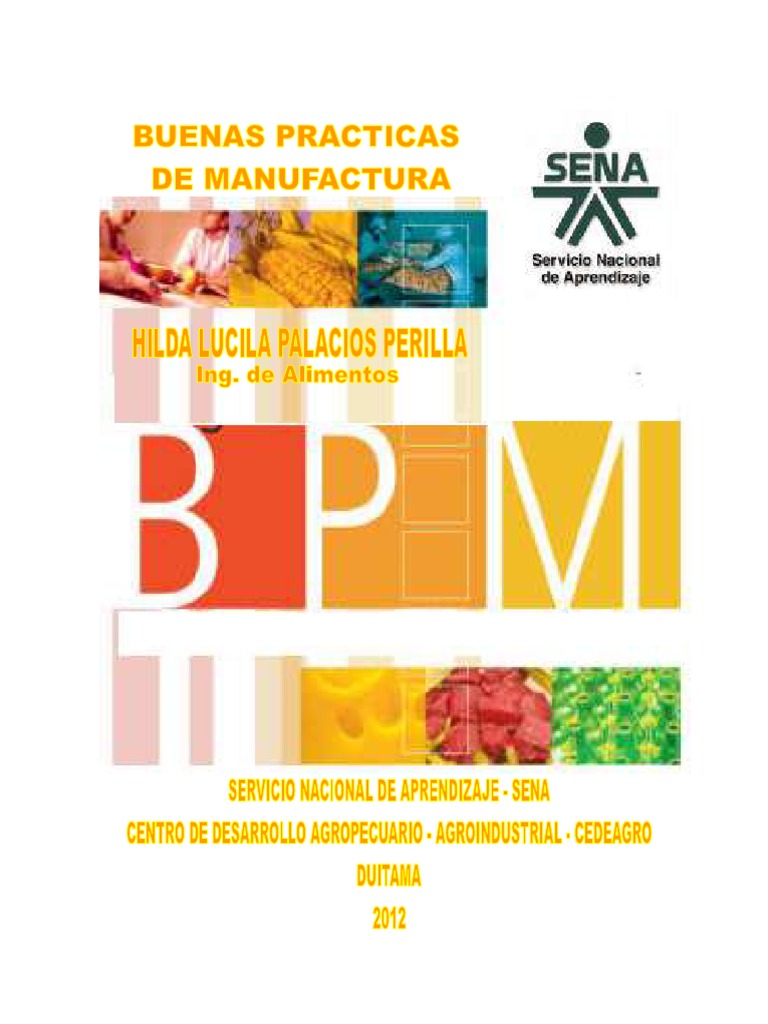 259821-Cartilla Buenas PR Cticas de Manufactura B P M | PDF | Enfermedades transmitidas por ...