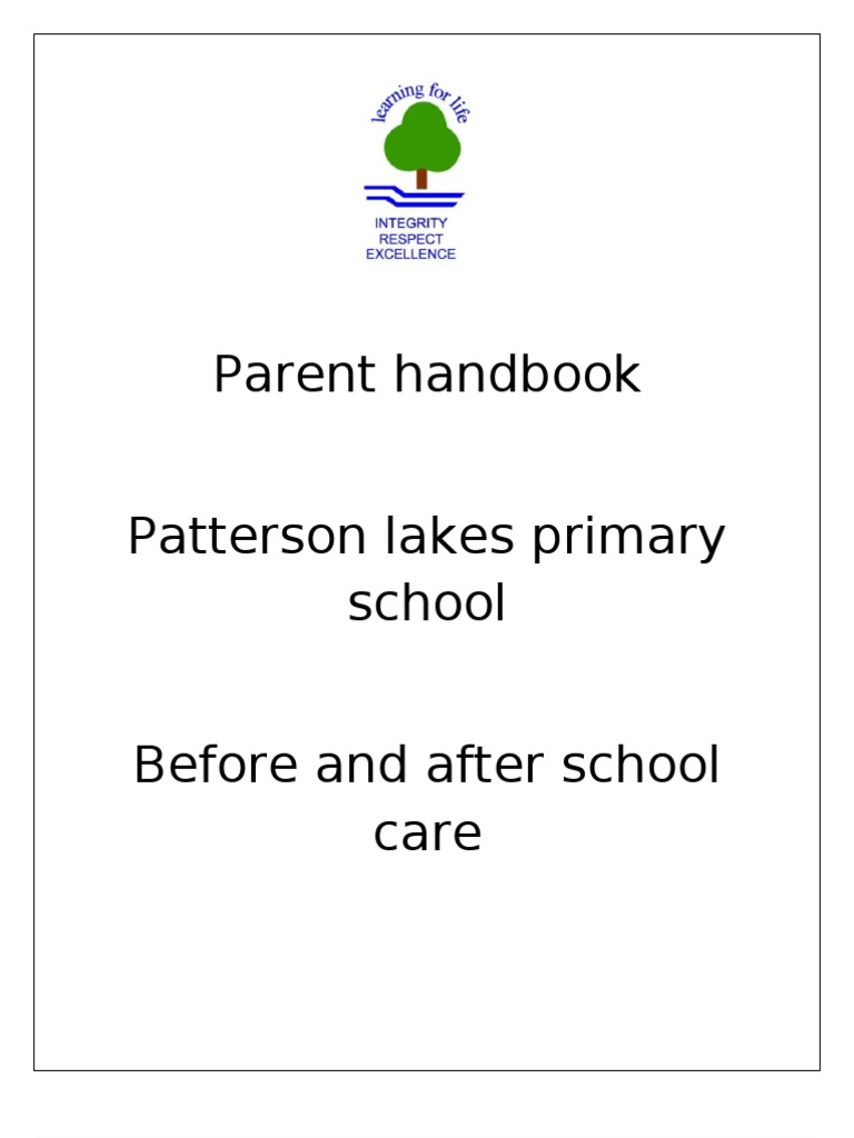 Parent Handbook Patterson Lakes Primary School Before and After School ...