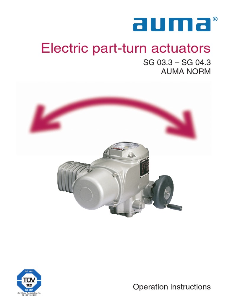 Auma MOV | PDF | Electrical Connector | Switch