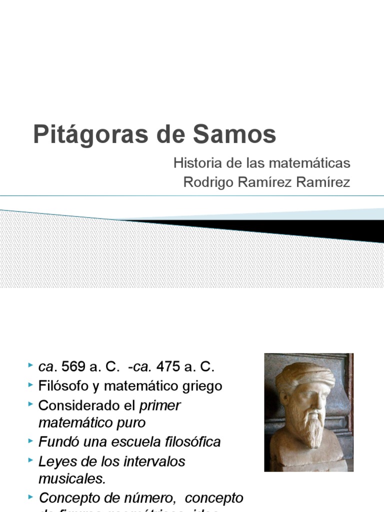 Pitágoras de Samos | PDF | Ciencias sociales | Clásicos