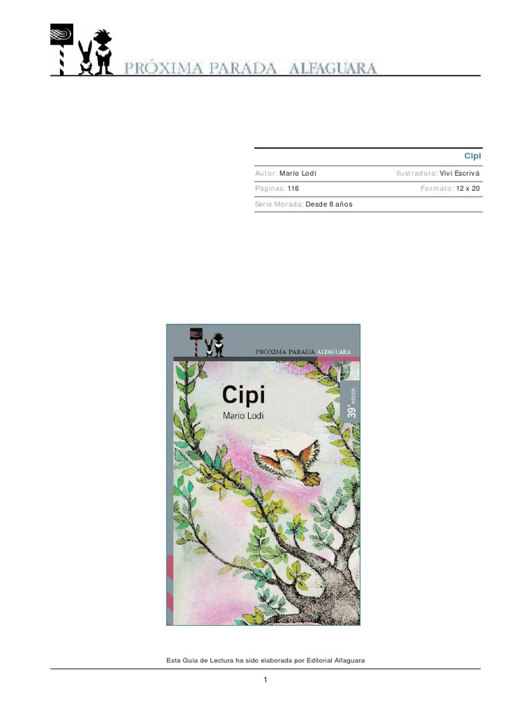 Guia Actividades Cipi | PDF | Ficción general