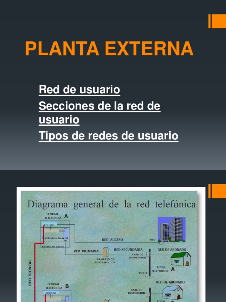 Planta Externa | PDF | Central telefónica | Telecomunicaciones