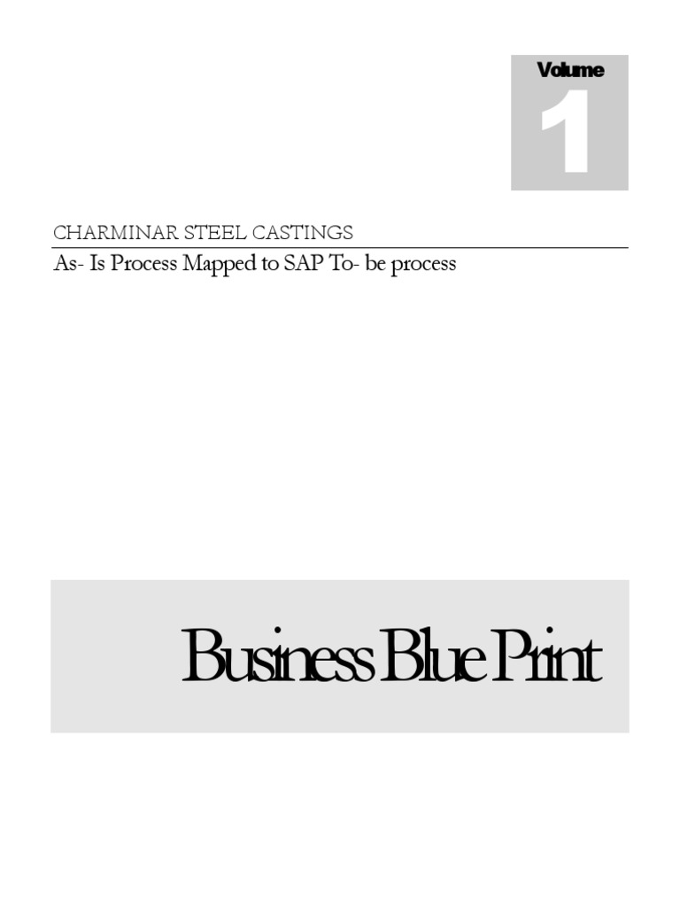 SAP SD, FI, MM and PP Business Blueprint Document | PDF | Depreciation ...