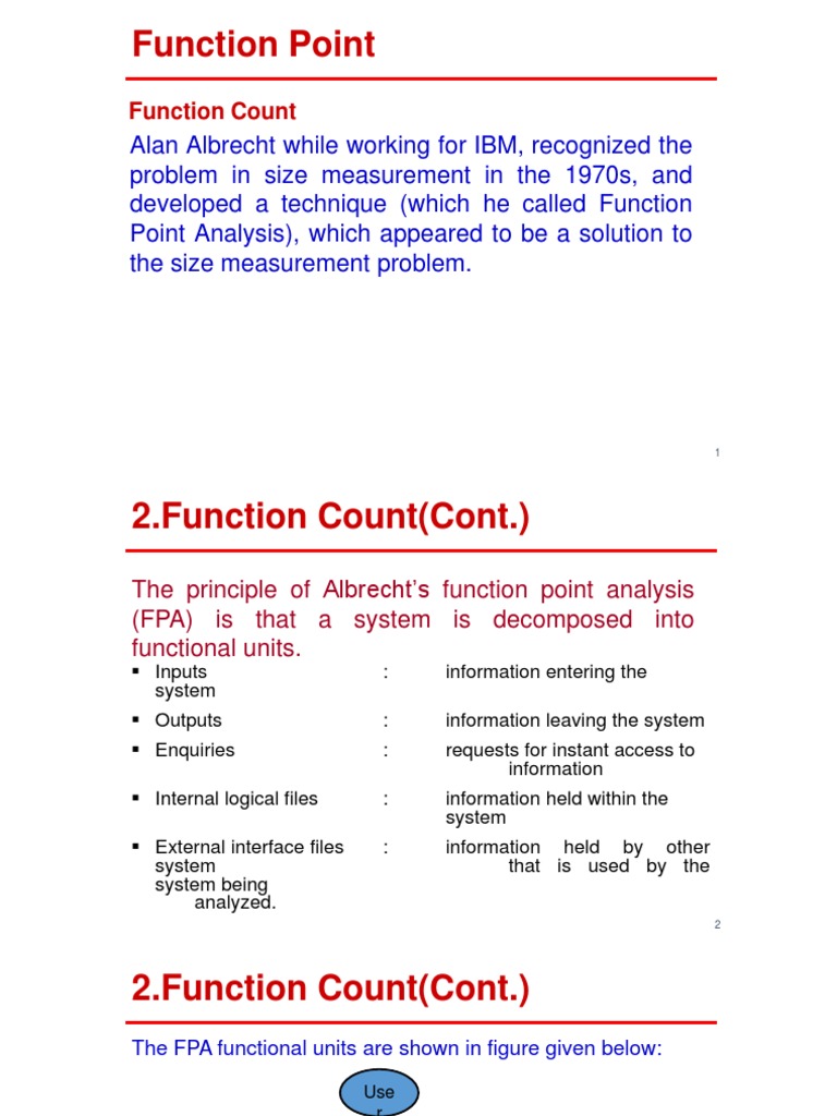 Function Point and Cocomo Model | Download Free PDF | Input/Output | User Interface