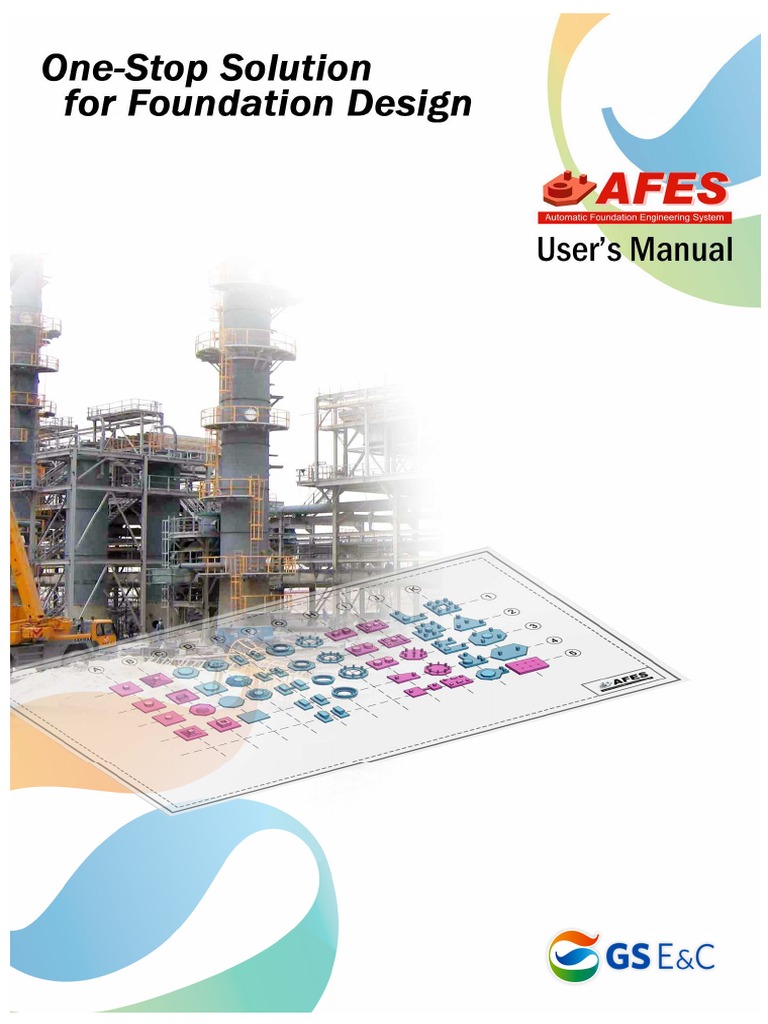 AFES English Manual | PDF | Bending | Deep Foundation