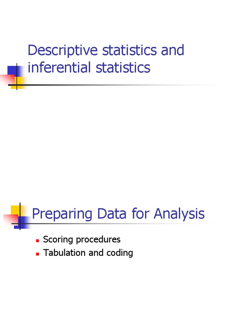 Descriptive and Inferential Statistics Part 1 2013 2014 | Download Free PDF | Statistical ...