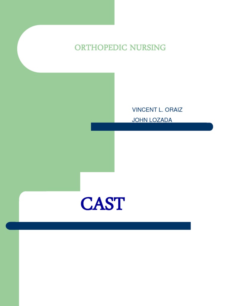 Cast Care | PDF | Hip | Human Leg
