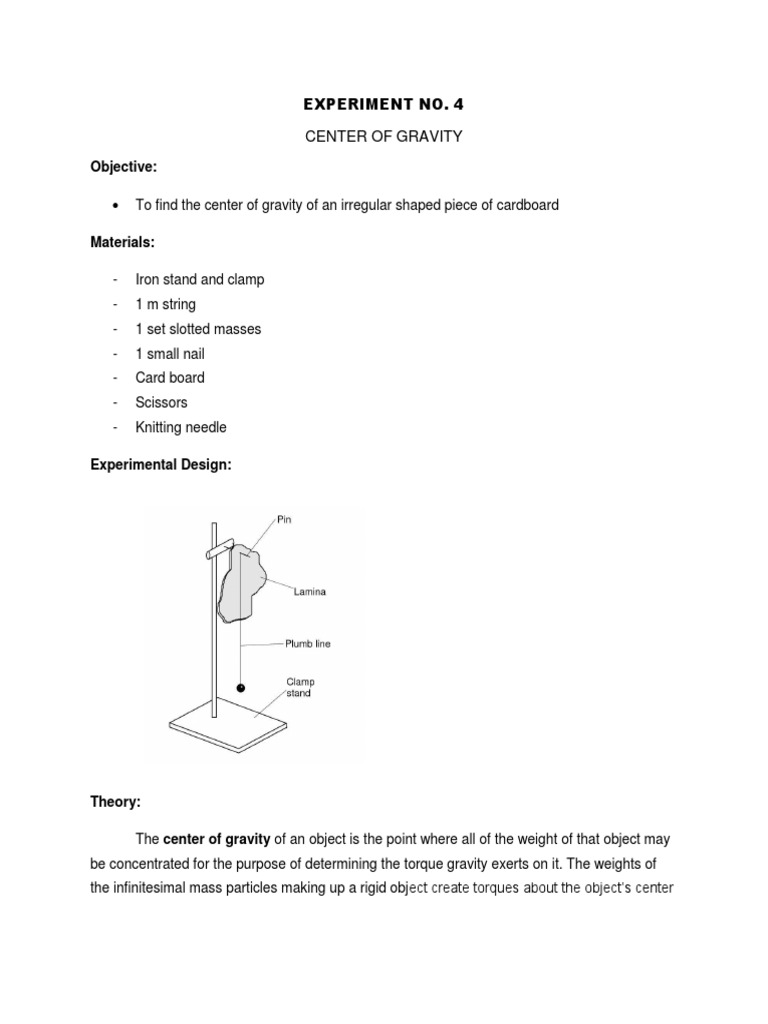 Center of Gravity | Center Of Mass | Mass